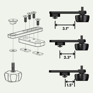 CRC System T-Slot Mounts – Trxstle